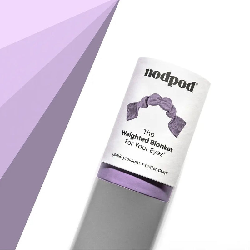 Wisteria Nodpod Weighted Sleep Eye Pillow – Aquablue